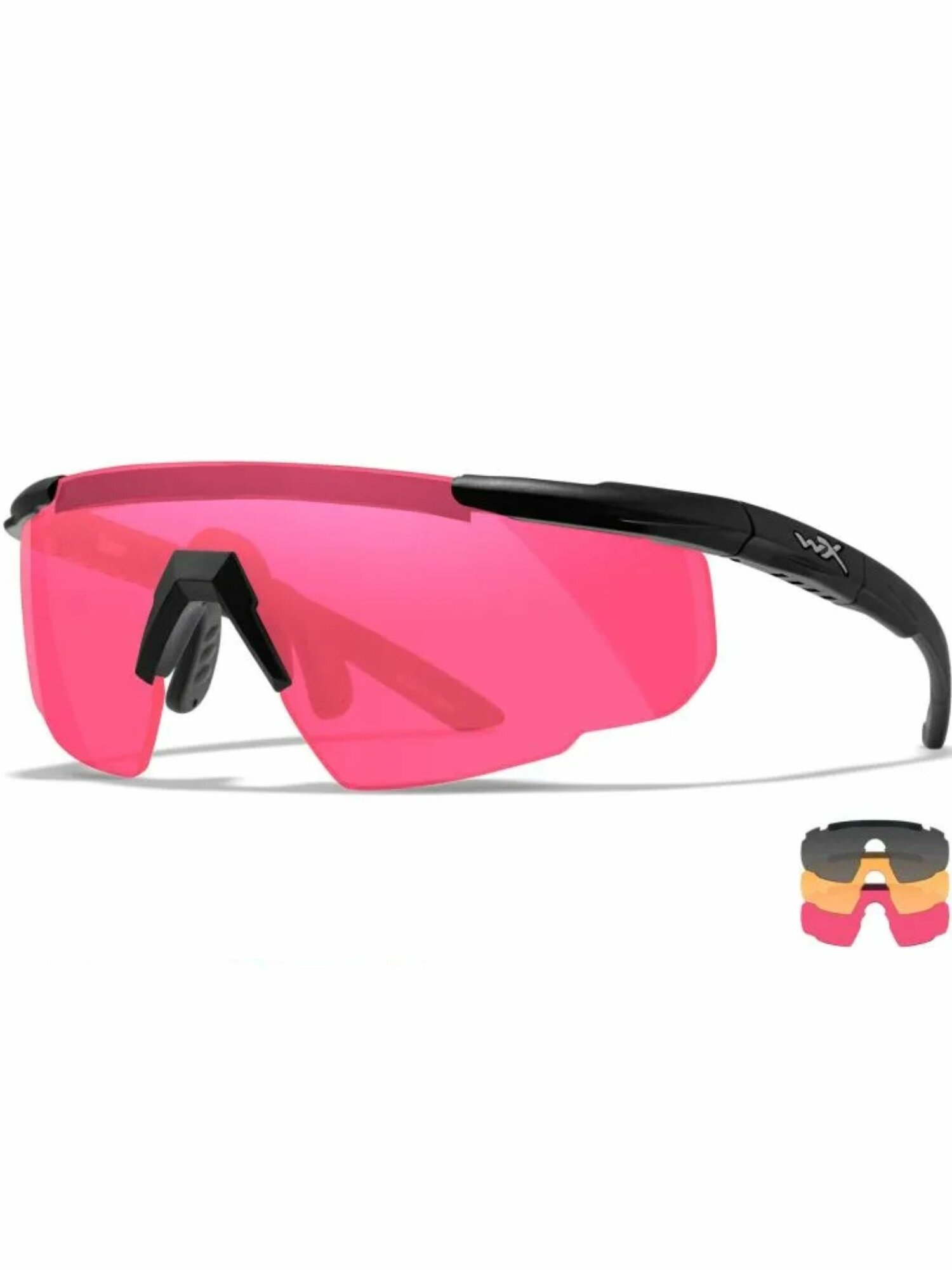 Баллистические очки Wiley X Saber Advanced 309 - 3 Lens