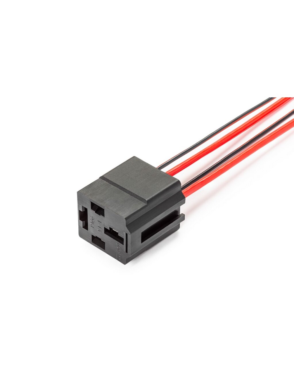 Разъем на реле для а/м ВАЗ 2110 4-х конт.( силовое с проводом) 71.3747 (12В 50А)