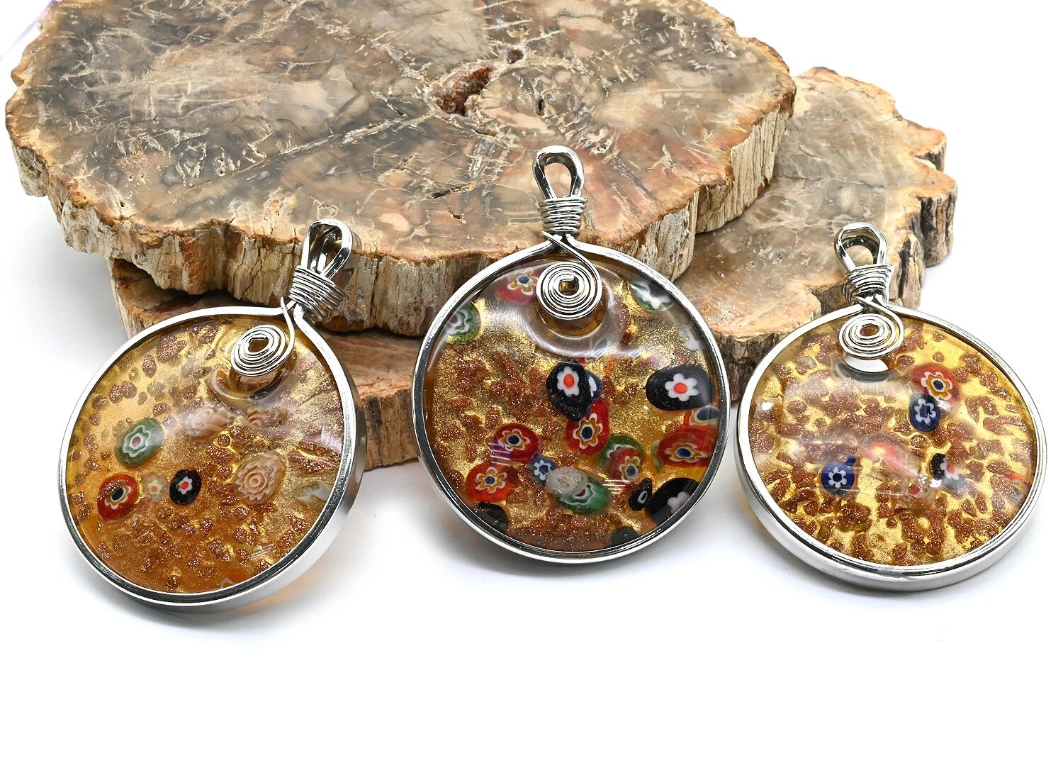 Подвеска, муранское стекло