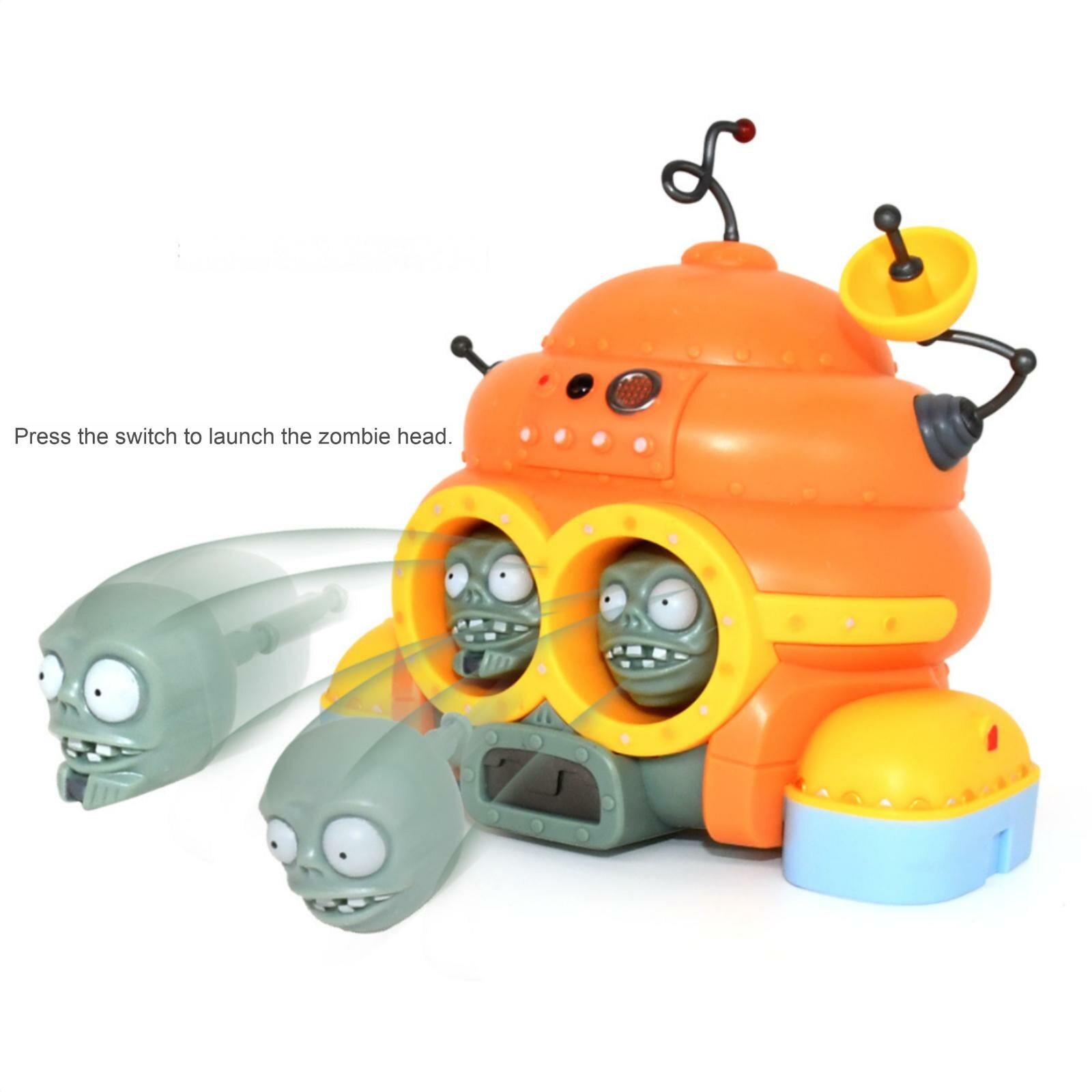 Фигурка Plants vs. Zombies Sorcerer, высота 14 см, цвет японский мелон, материал прочный пластик ABS, для коллекции, возраст 3 месяца - 18 лет, произведена в Китае, тема растения и животные, для мальчиков, детская игрушка