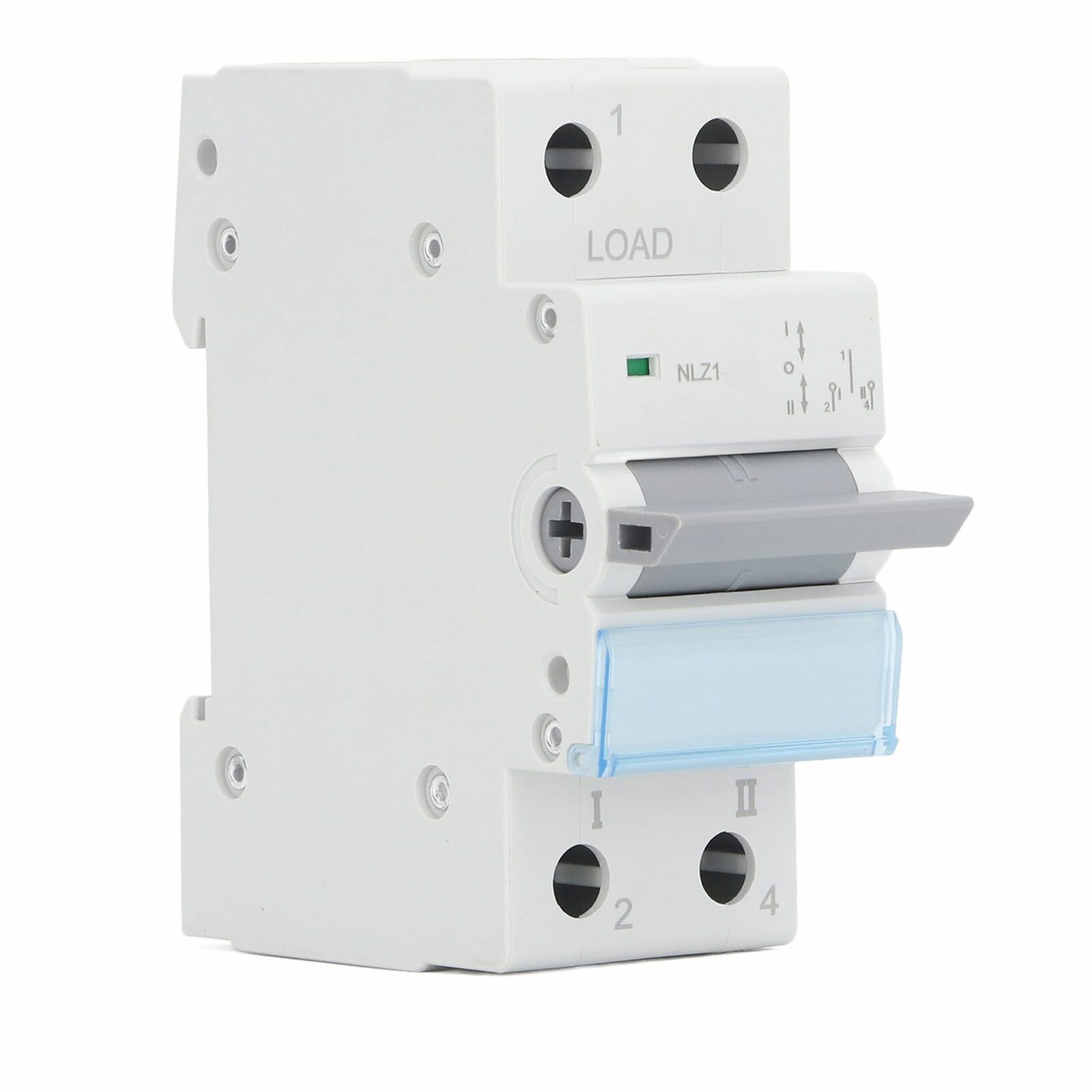 Ручной переключатель источников (АВР) 1P, 63А, 230В, с блокировкой