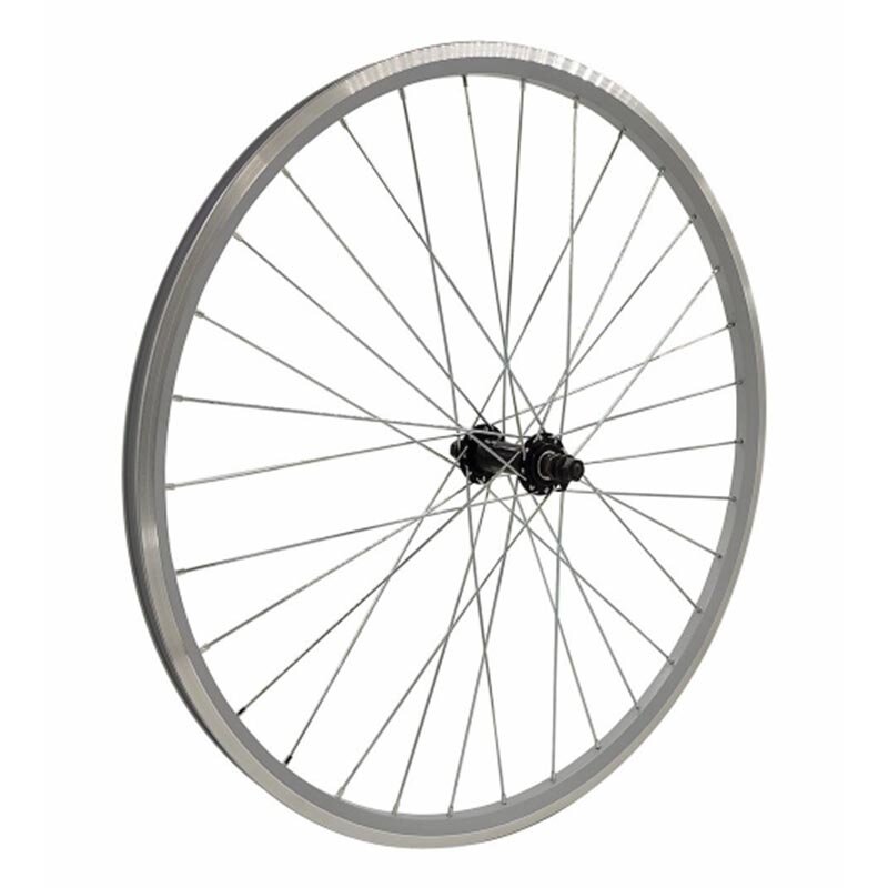 STELS Колесо 26" переднее ST двойной обод серебристый (гайка) LU086334