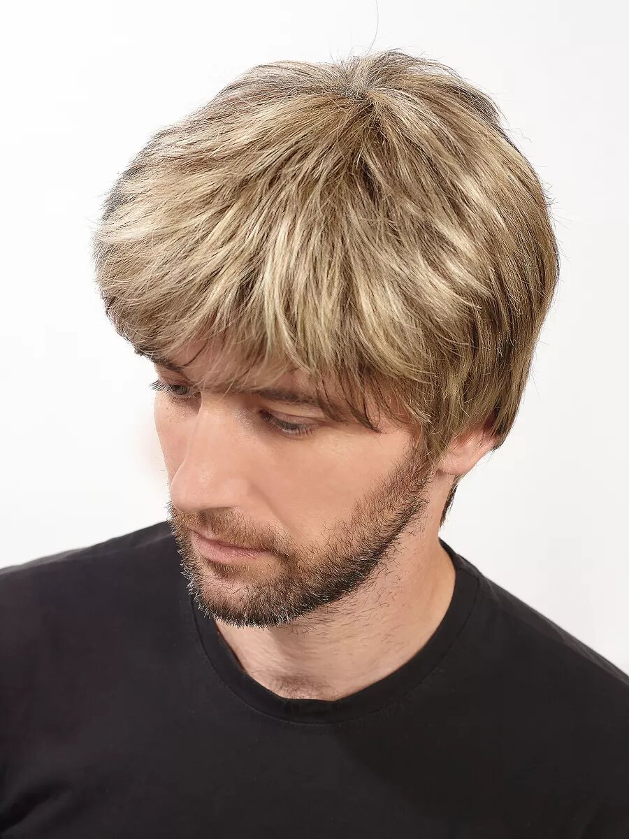 Парик мужской русый мелированный