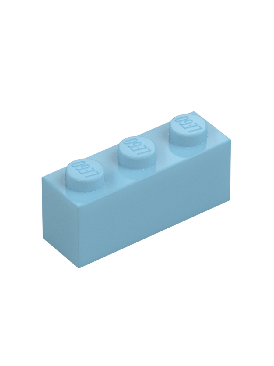 Деталь Lego Brick 1 x 3 (3622)