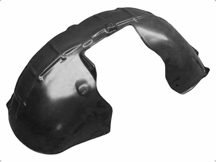 Подкрылок SAT, для Skoda Octavia, передняя ось, правый, полимерный материал, черный