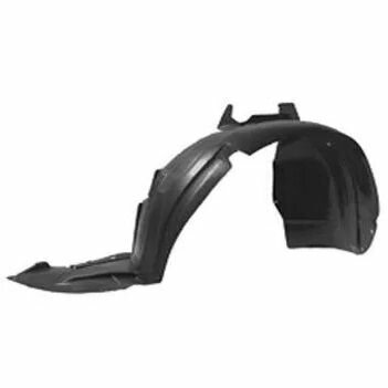 Подкрылок AKRADO, для Citroen C3, передний, правый, полимерный, чёрный