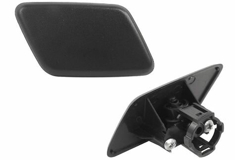 Крышка омывателя AKRADO, для TOYOTA LAND CRUISER PRADO, правый, струйный, черная