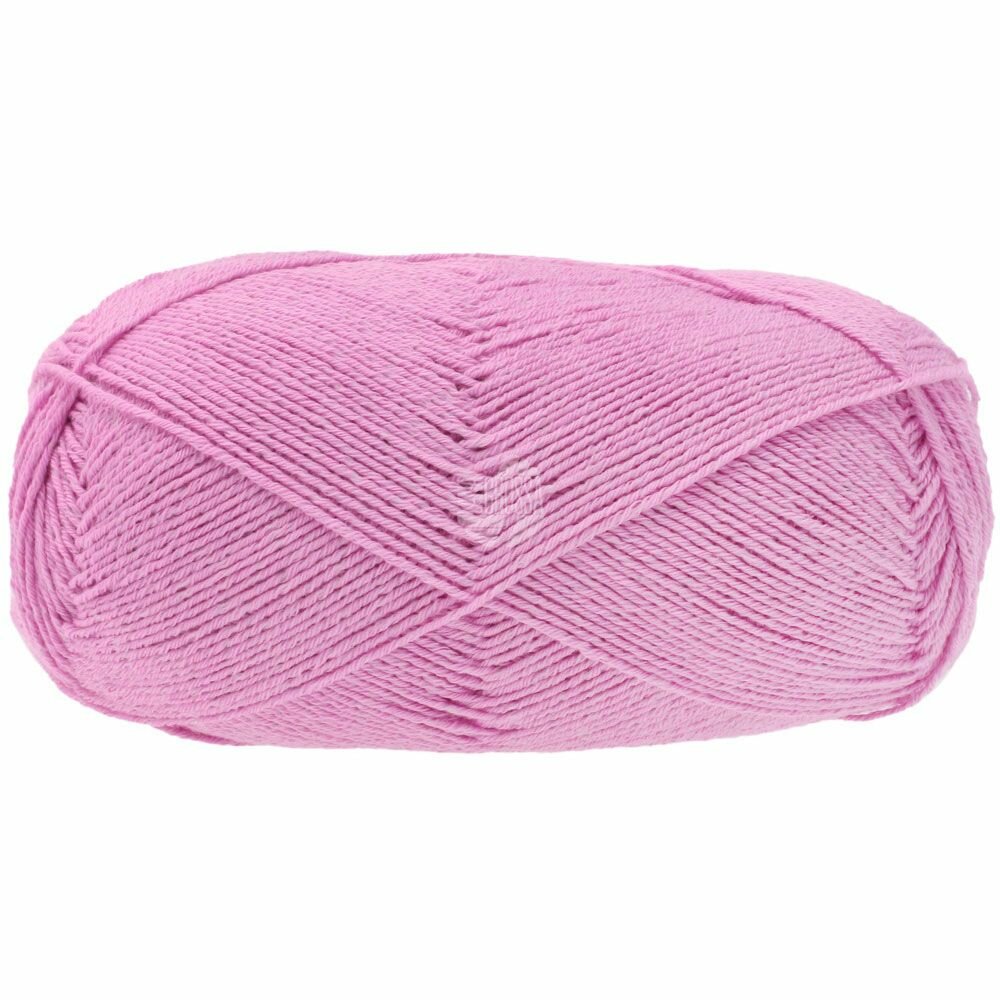 Носочная пряжа Lana Grossa Cotone Vegano MW 100 (007 Fuchsia)