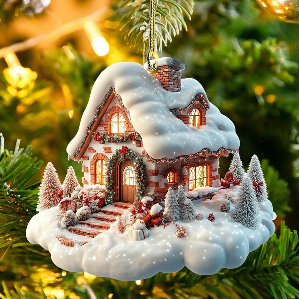 Подвески для украшения елки для праздничной вечеринки