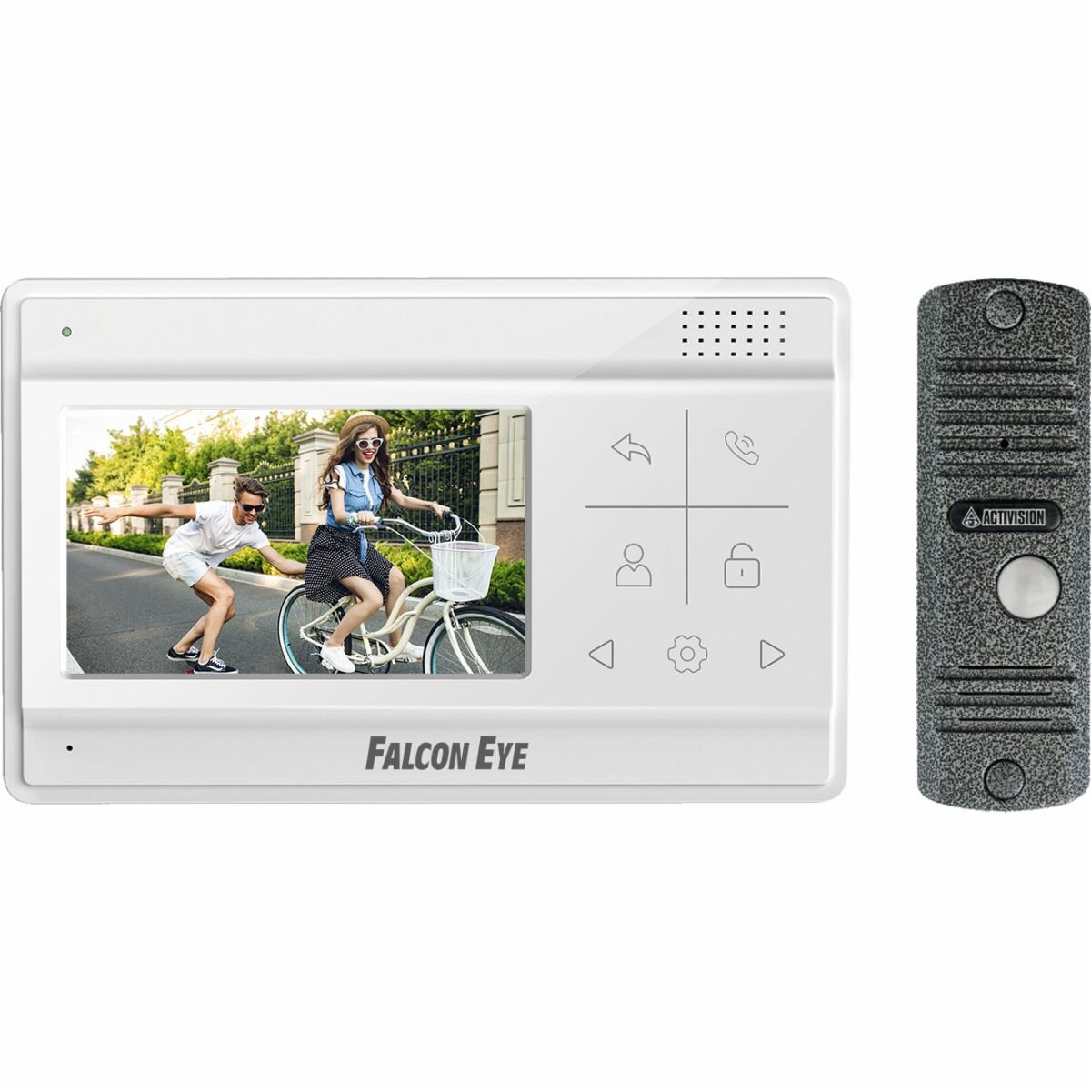 Falcon Eye Vela + AVC-305 (PAL) Антик Комплект видеодомофона