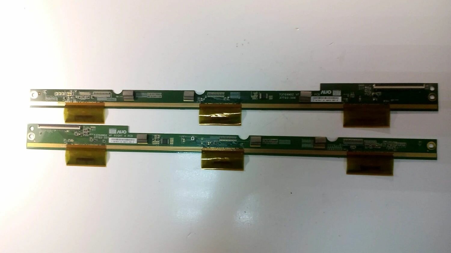 Driver Board 2 планки LCD AU Optronics T370XW02 v.c T370XW02 VF LEFT RIGHT X PCB 37T03-S06 37T03-S07 для Klv-37S550A Lcd Телевизор Sony Плата разъемов арт. 8373