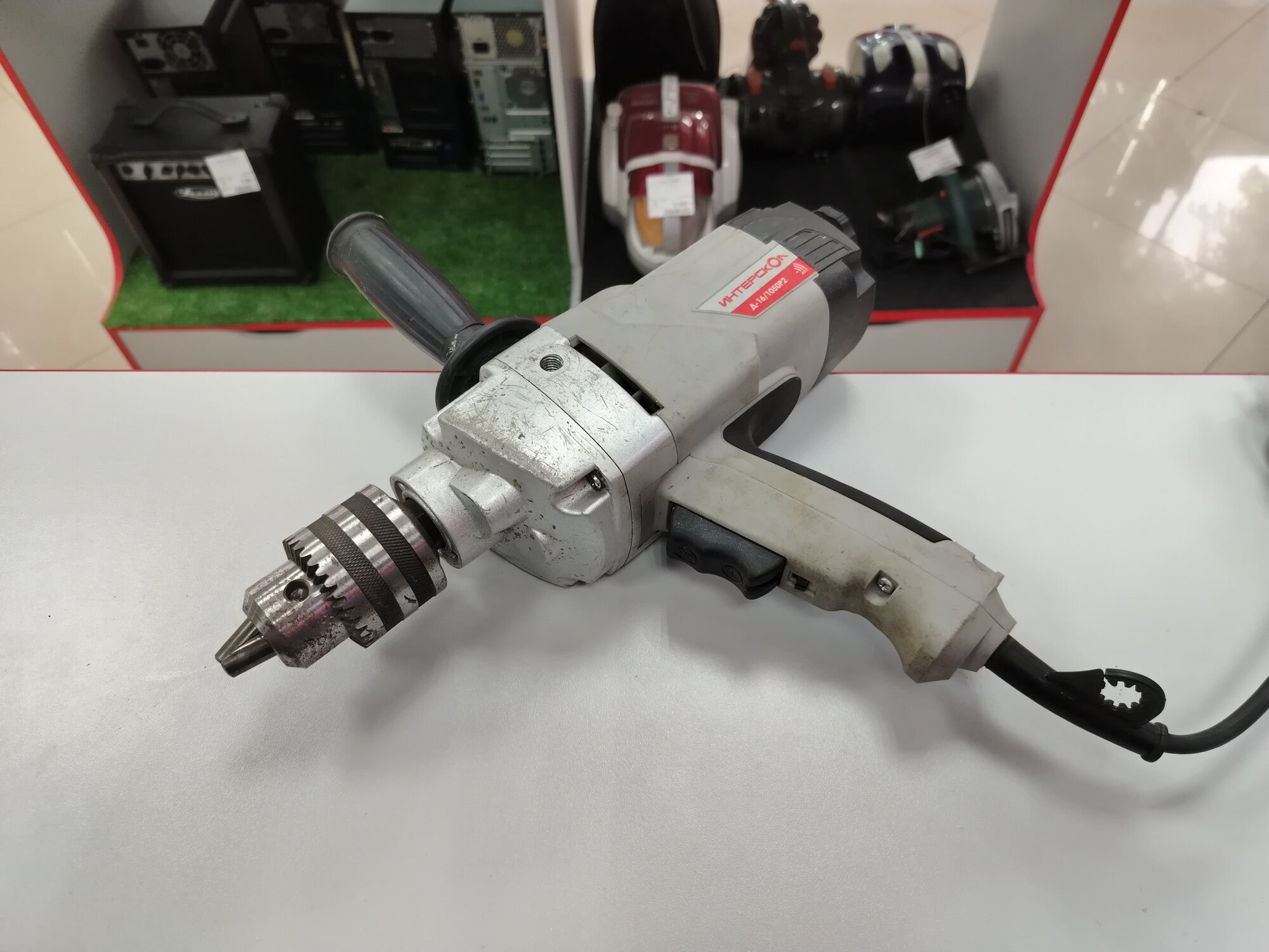 INTERSKOL Сетевая дрель-шуруповерт Д-16/1050Р2 369.1.0.00, ИНТЕРСКОЛ