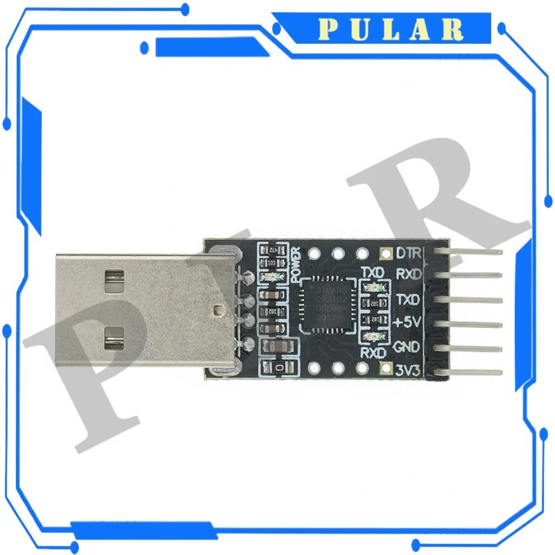 CP2102 USB 2.0 к UART TTL модуль CP2102 Blcak