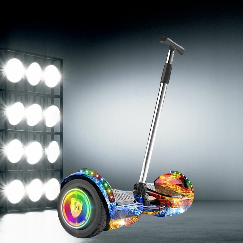 Гироскутер, диаметр: 7 (дюймы) Съемные подлокотники, Красочное светящееся колесо