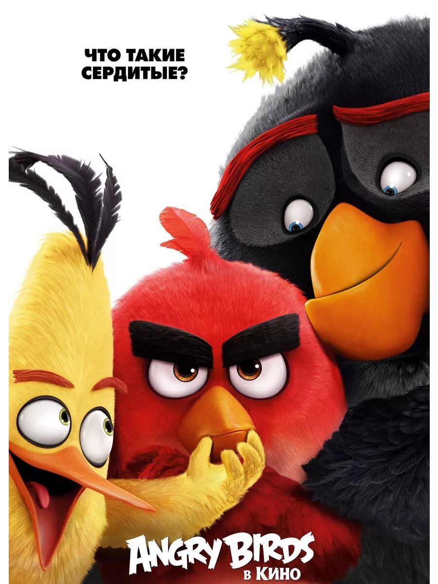 Angry Birds в кино (2016) (DVD-R), Мультфильм DVD