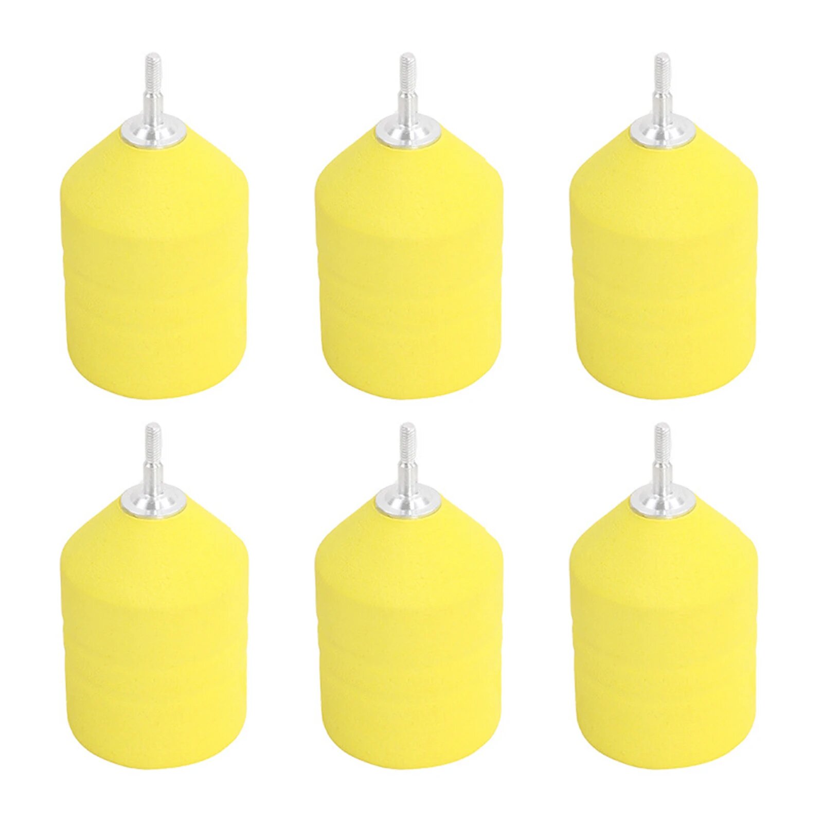 Губчатые стрелы для лука 6 шт. Желтый, Yellow