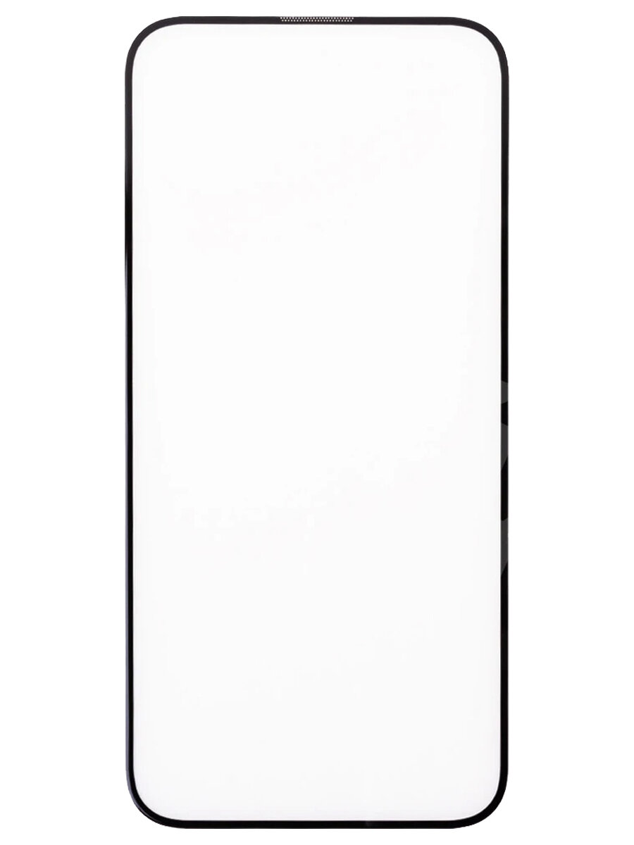 Защитное стекло для Apple iPhone 15 (полное покрытие) (черное)