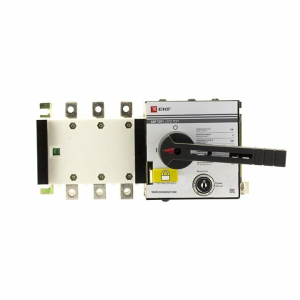 EKF PROxima Устройство АВР ТСР1 100А 3Р 230В, ats-tsr1-100A-3p-pro