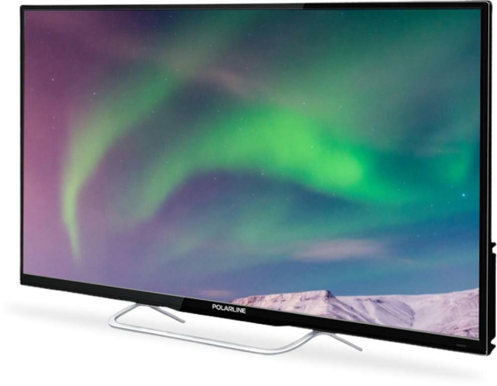 Телевизор POLARLINE32PL13TC 32 дюйм, HD Ready, 1366x768, черный — фото 1