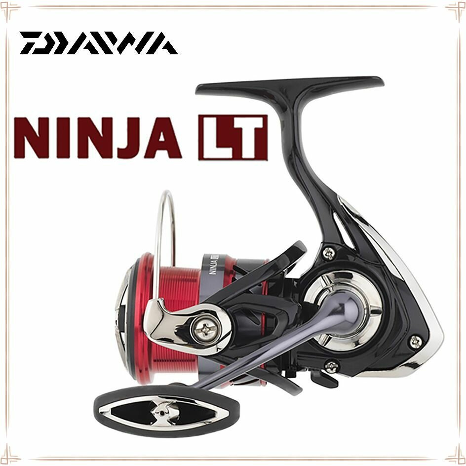 DAIWA NINJA LT Спиннинговая катушка 4 шарикоподшипника 1000 2000 2500 3000-C 4000-C 5000-C 6000