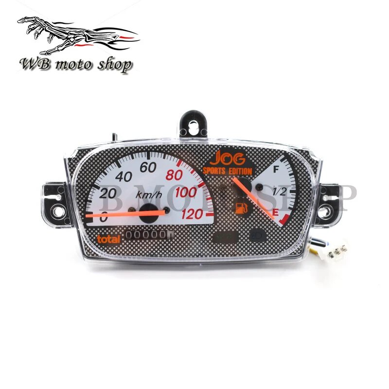 Спидометр мотоцикла, измеритель скорости для скутера YAMAHA JOG ZR APRIO 4JP/4LV, 120 км, счетчик одометра, общий прибор в сборе