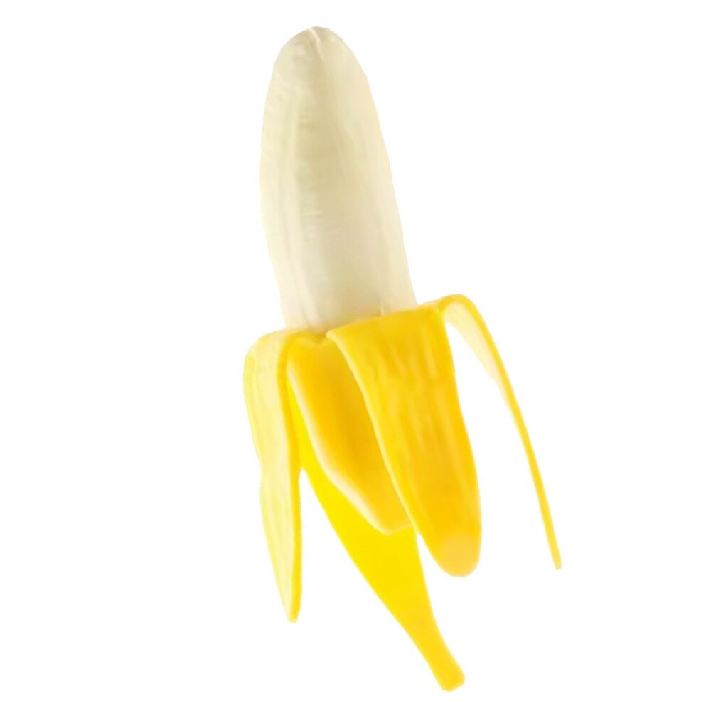 Расслабляющая для рук Мягкая Сжимающая Фруктовая Игрушка для Офиса, Антистресс, Эластичный Пилинг-Банан, Сенсорная Игрушка для Школьников, Успокаивающая