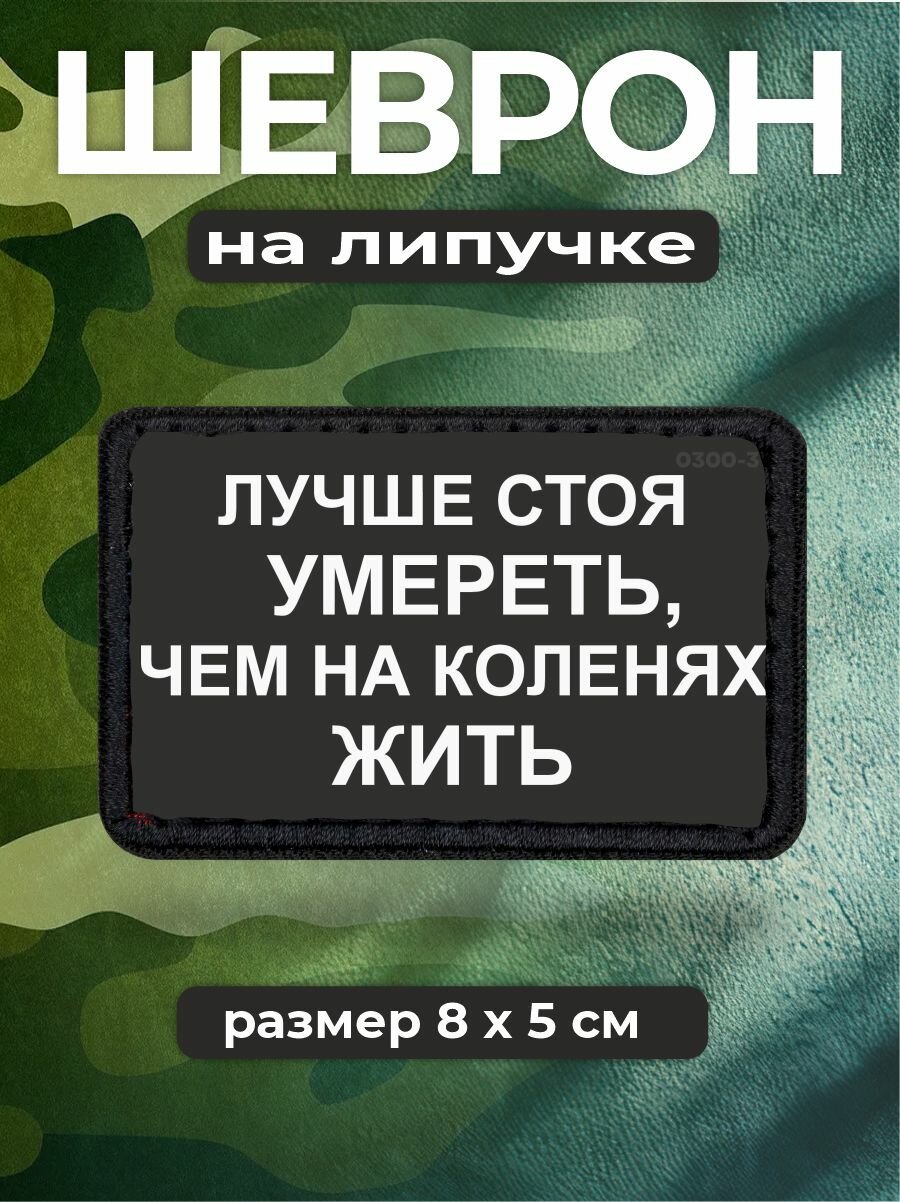Шеврон на липучке военные