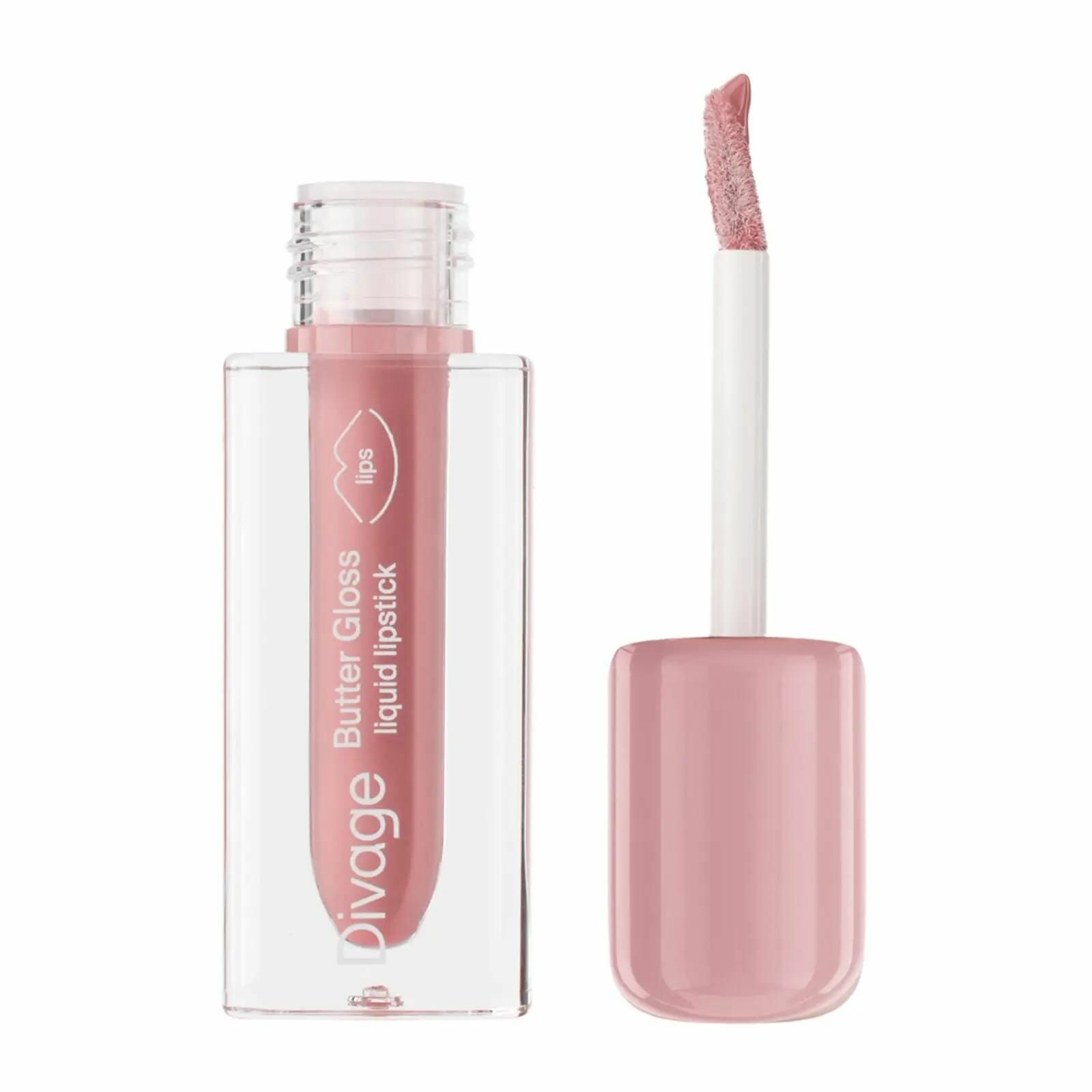 Помада для губ DIVAGE жидкая Butter Gloss Liquid Lipstick, тон 01