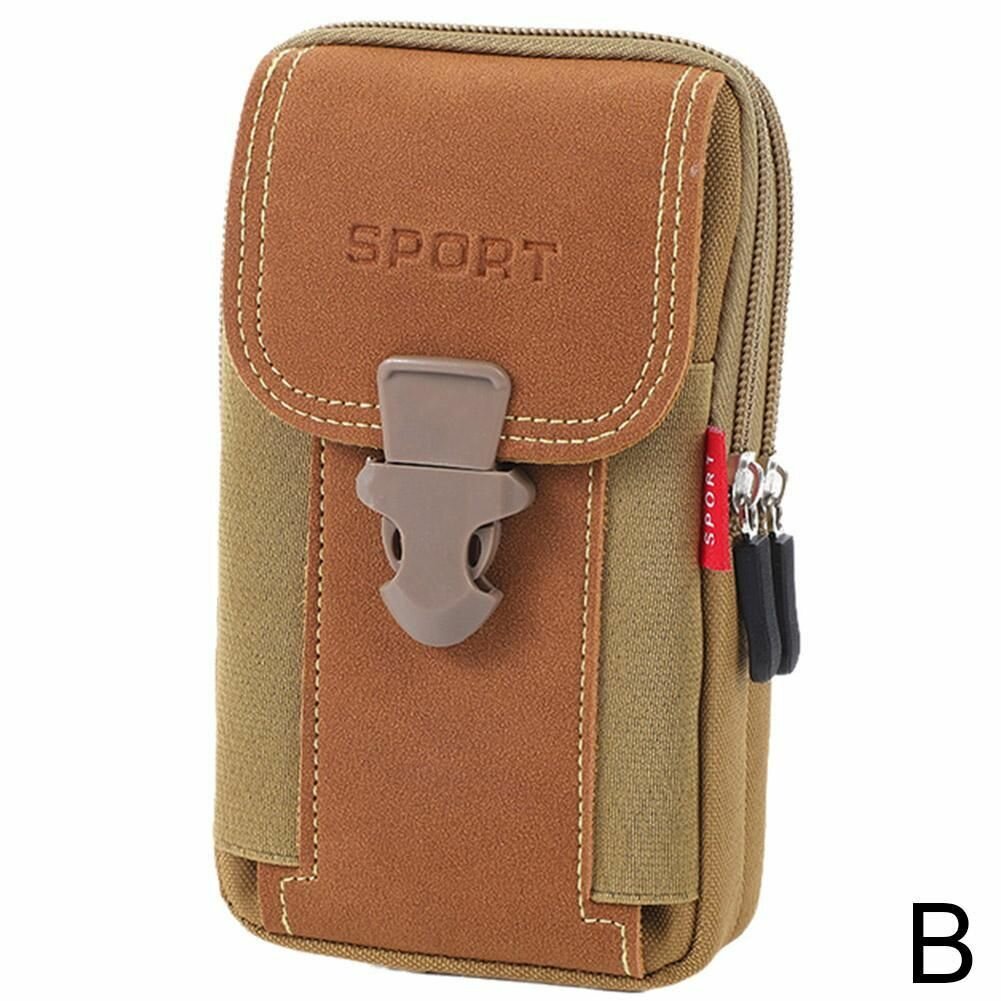 6,5-дюймовая нейлоновая сумка для спорта на открытом воздухе, мужской чехол для мобильного телефона