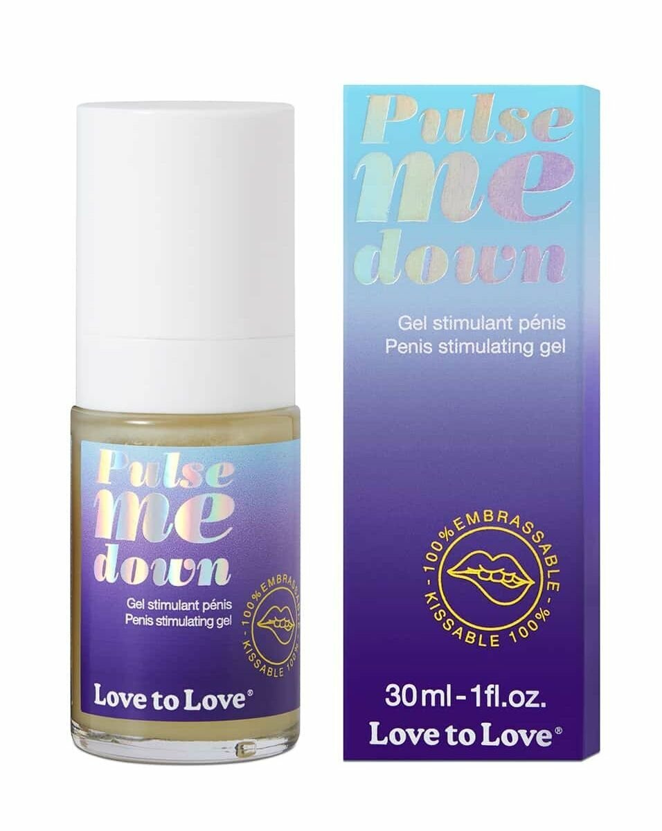 Гель стимулирующий для мужчин «Pulse Me Down», 30 мл, с маслом мяты и алоэ, усиление чувствительности