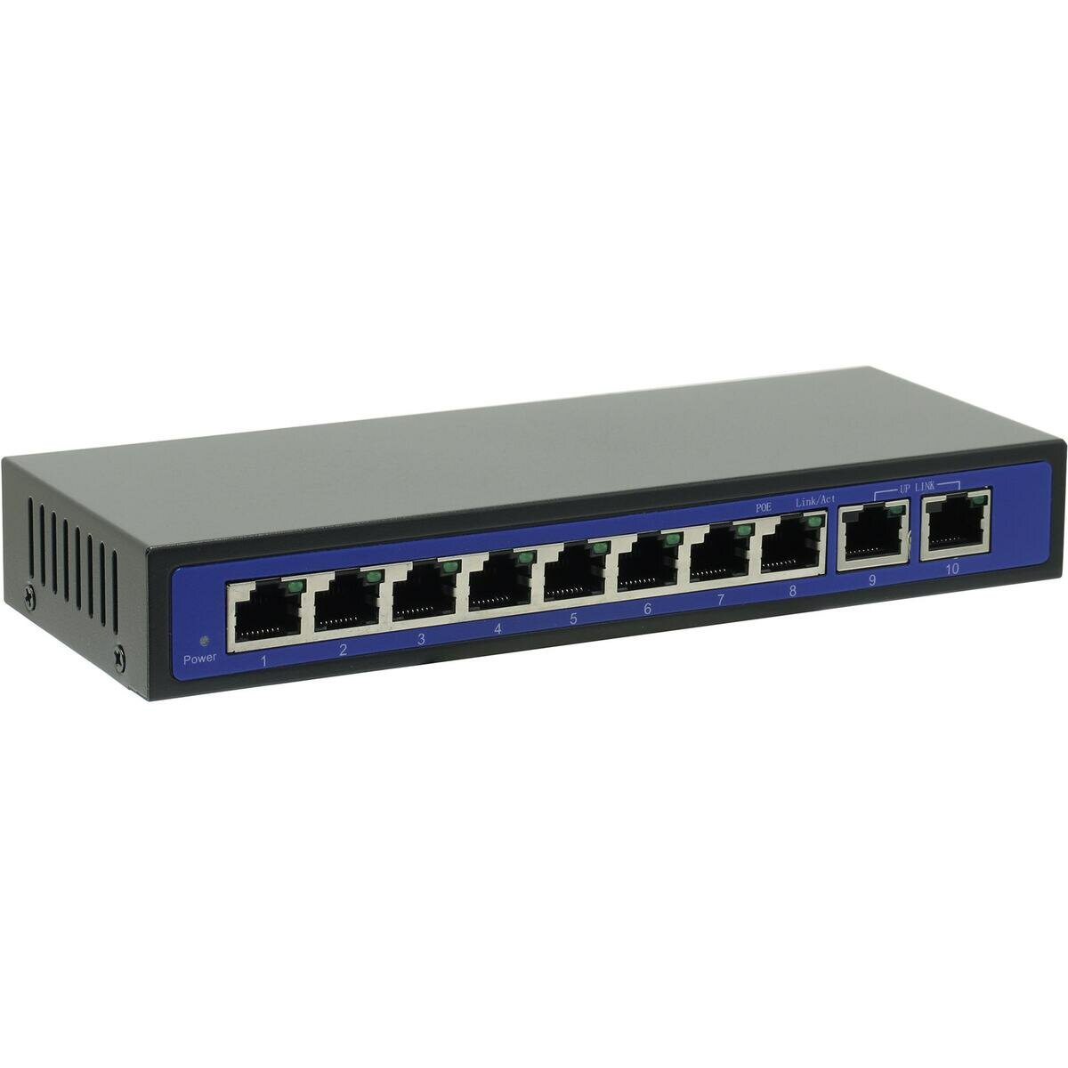 Orient PoE Switch (8UTP 1000Mbps PoE, 2Uplink)