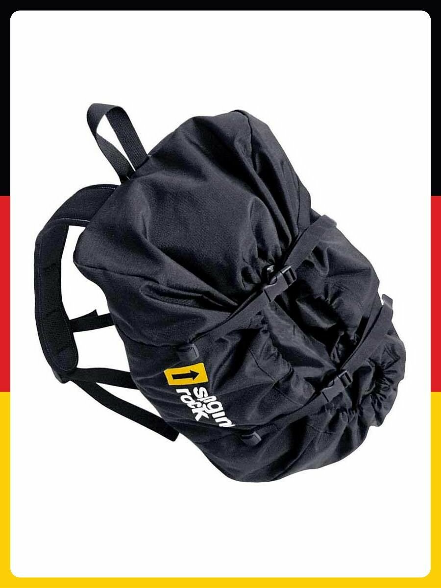 Сумка для хранения альпинистской веревки Singing Rock черная