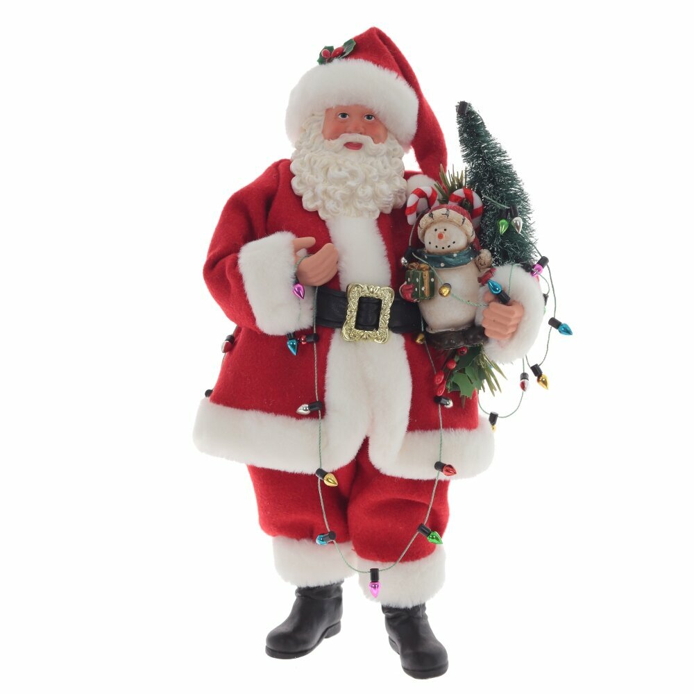 Дед Мороз Праздничный Волшебник, 18х10х26.5 см KSM-807272