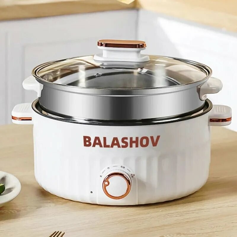 Мультиварка-сковородка BALASHOV A24, 1,5 л, мощность 800Вт, антипригарное покрытие