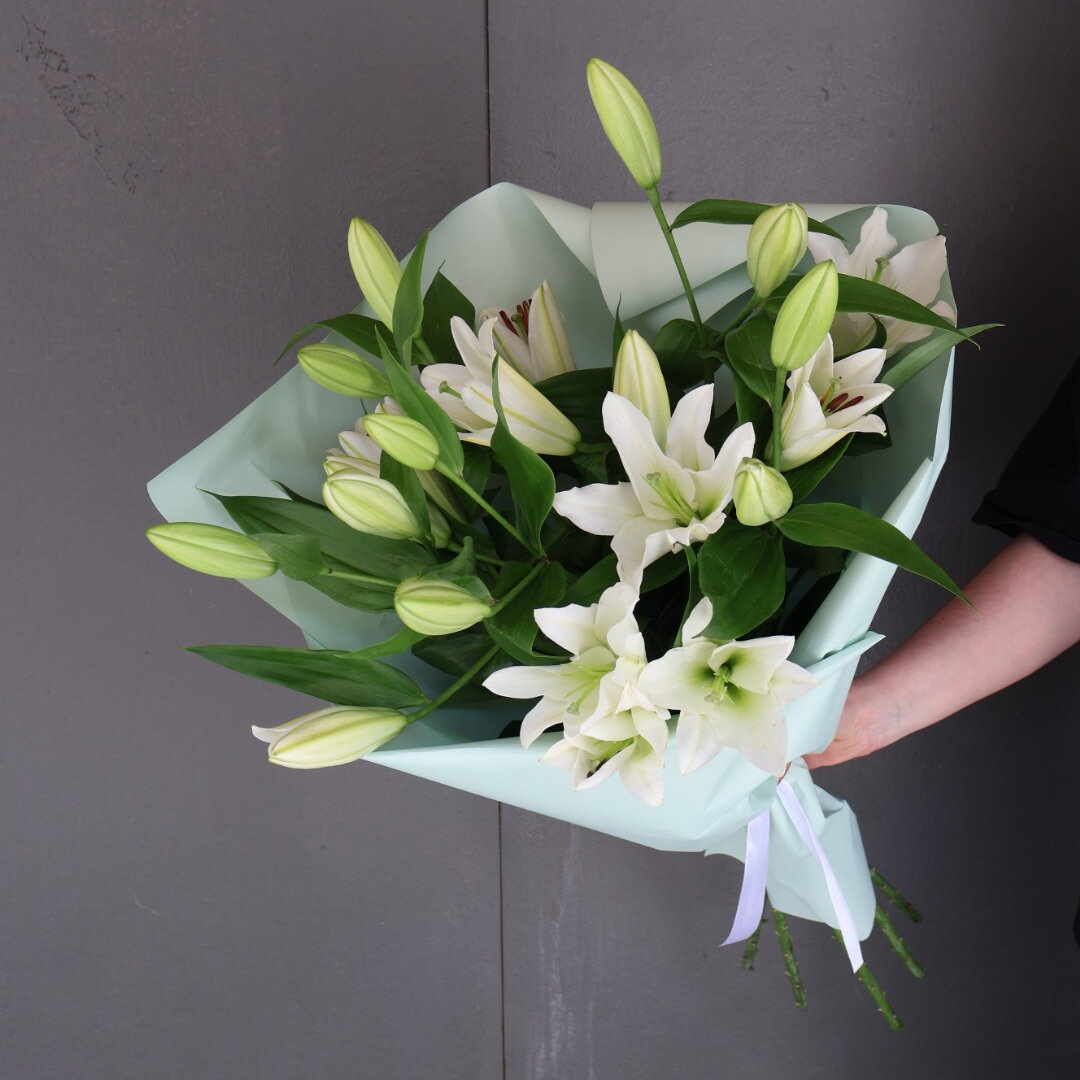Букет «милые лилии»