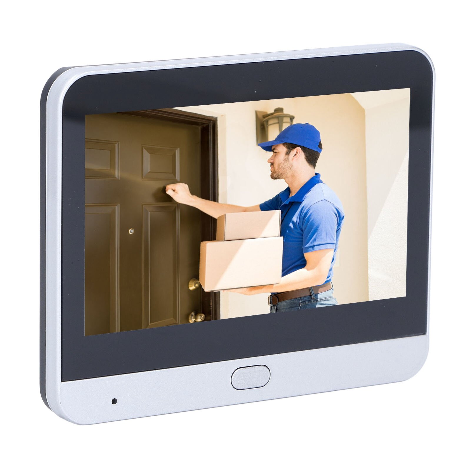 Беспроводная видеодомофонная камера 2MP 1080p с PIR-датчиком движения и ночным видением, экран 4,3 дюйма