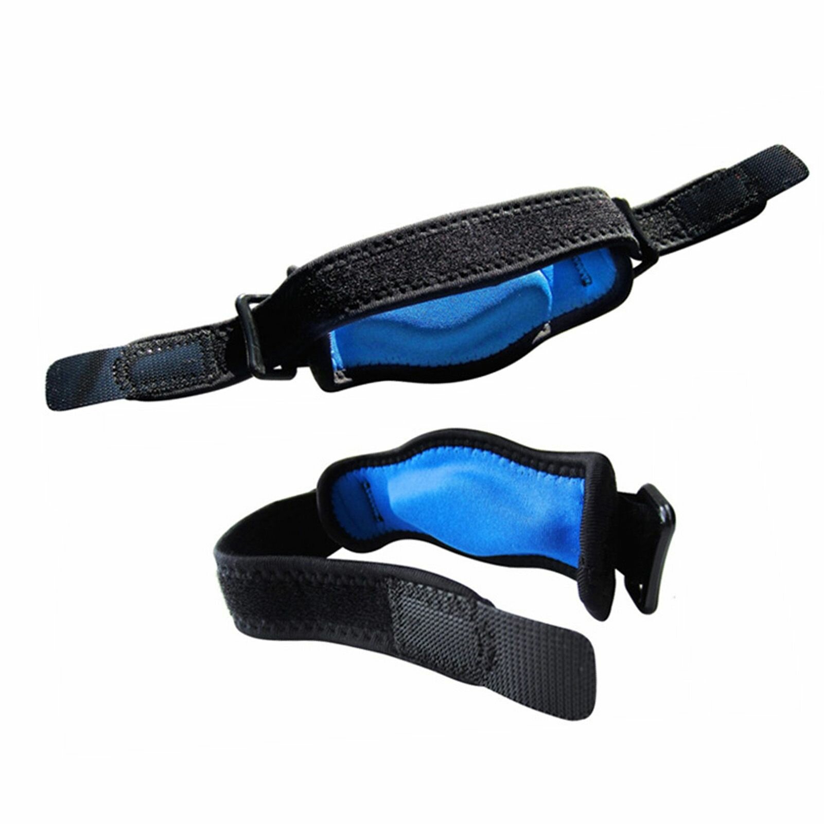 2 шт. эластичные бинты для локтей с компрессией и регулировкой, защита от давления, для тенниса и гольфа, размер 170 x 290 мм, синий