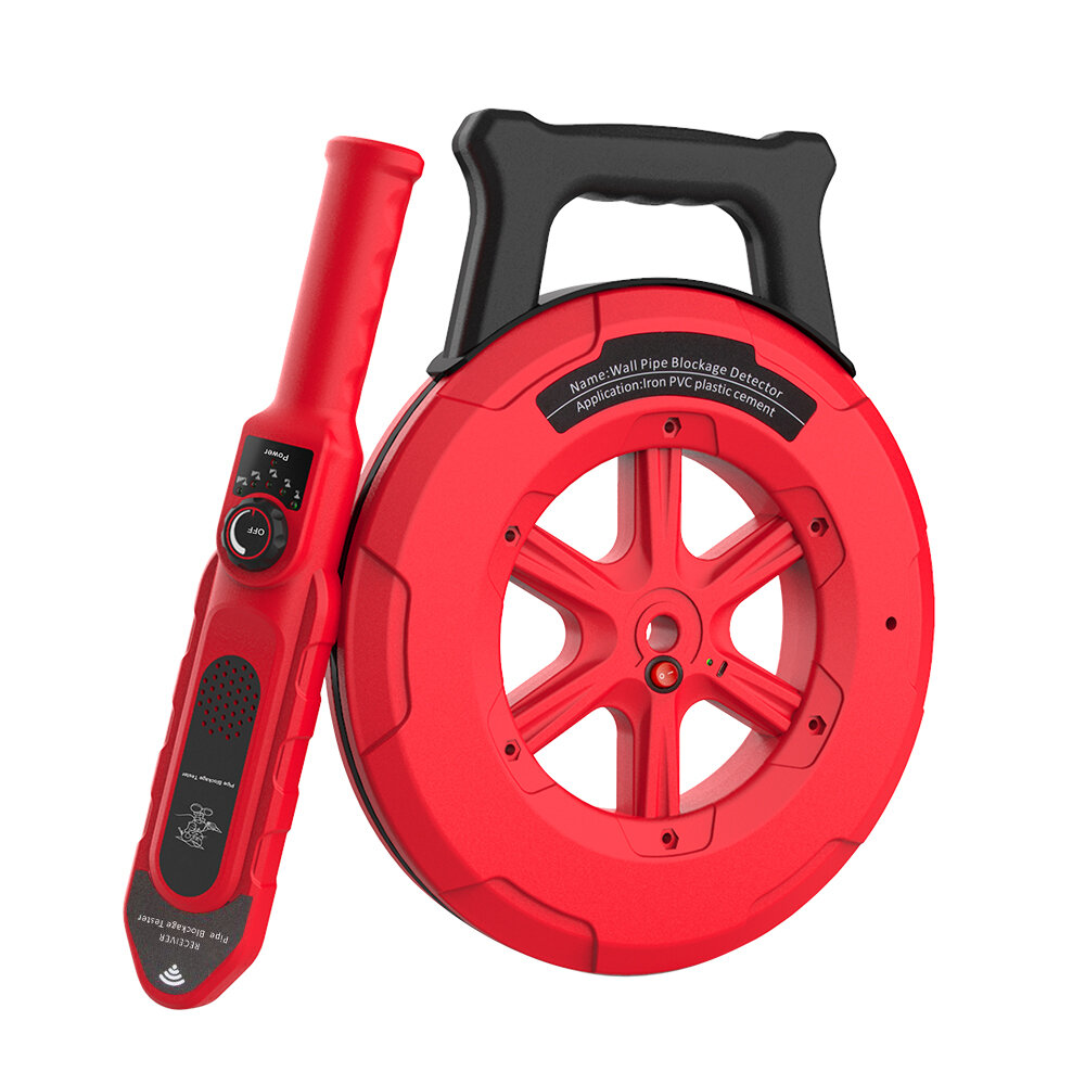 Зонд Для Обнаружения Засоров В Трубах: Водонепроницаемый Зонд IP67 С Сигнальным Индикатором - Регулируемая Чувствительность Для Металлических И ПВХ Труб Для Сантехников И Домашних Мастеров