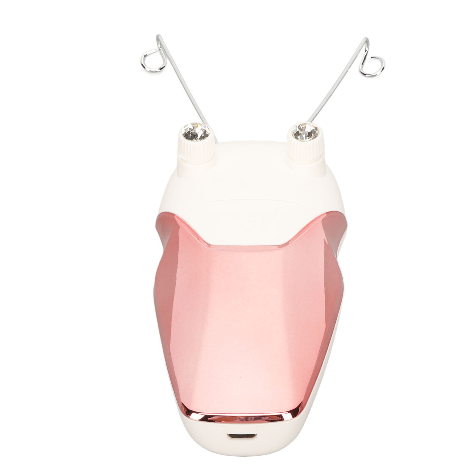 Электрический эпилятор с ниткой и LED подсветкой, многофункциональный, розовый, автономный с USB зарядкой