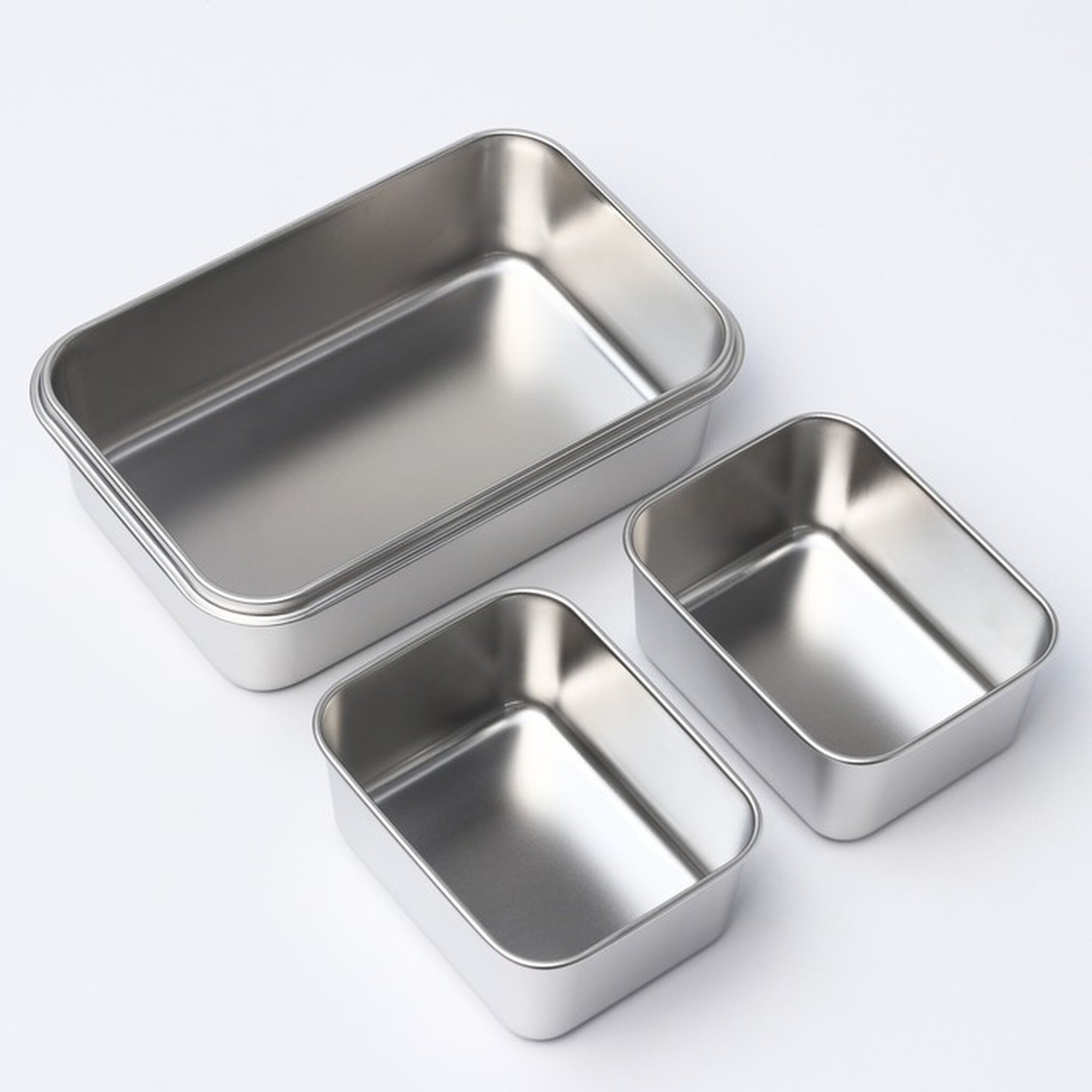 Контейнер 2 секции, 23×15,5×7, с крышкой