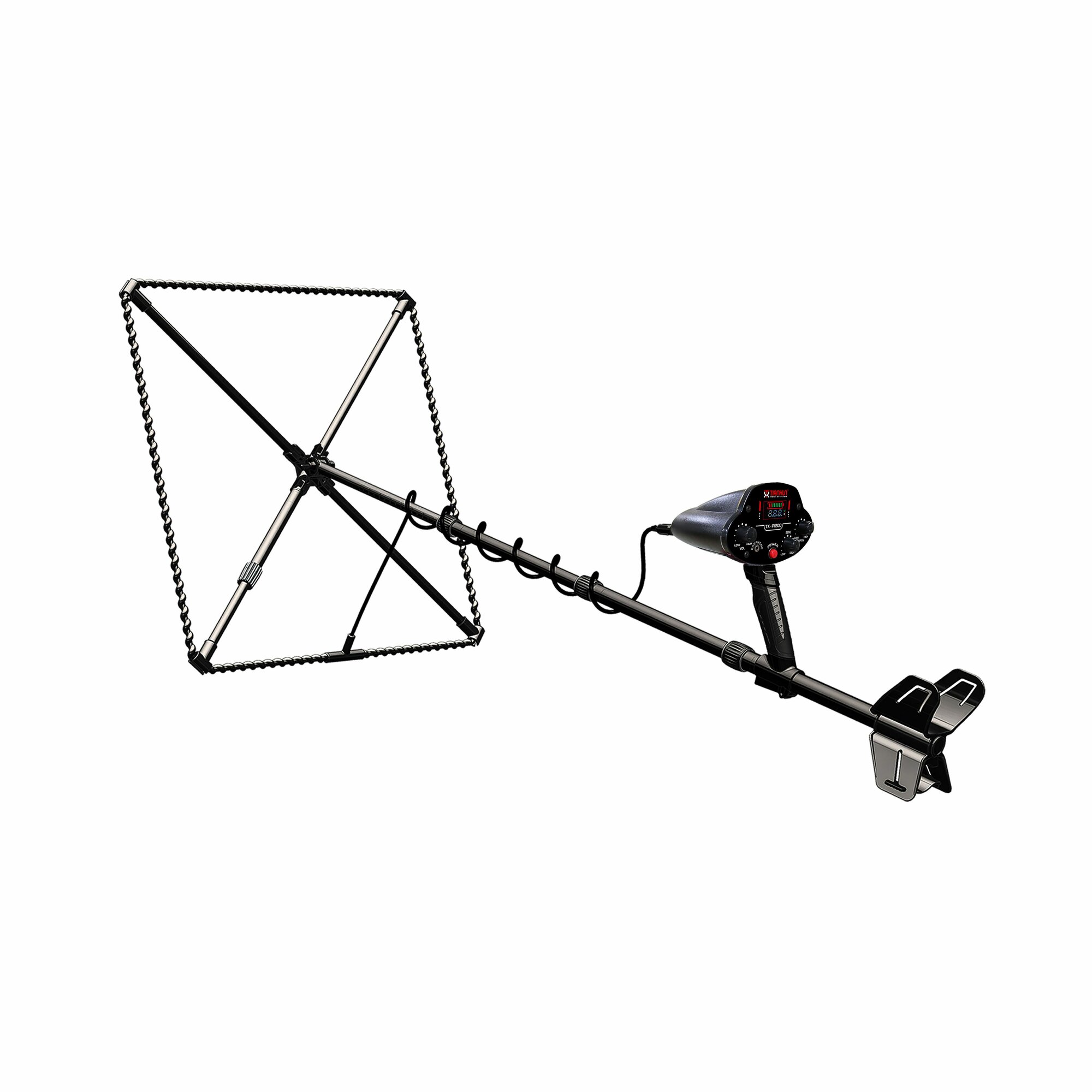 Глубинный металлоискатель Tianxun TX-PI 200 Mobile с рамочной катушкой 80x80 см и встроенным аккумулятором