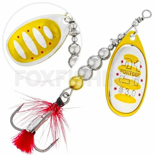 Блесна вращающиеся Pontoon 21 Ball Concept №3 6,6гр. #B01-002