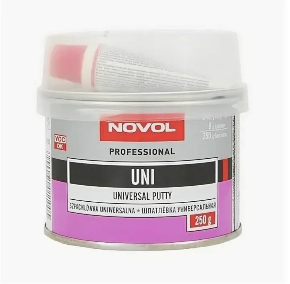 Шпатлевка Novol Uni 0,25кг