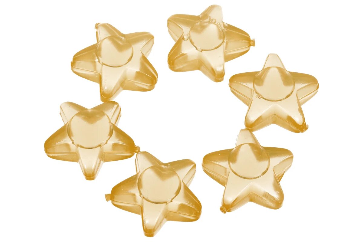 MARMITON Звезды многоразовый лед 3,5×3,5 см, 6 шт - набор для напитков и коктейлей