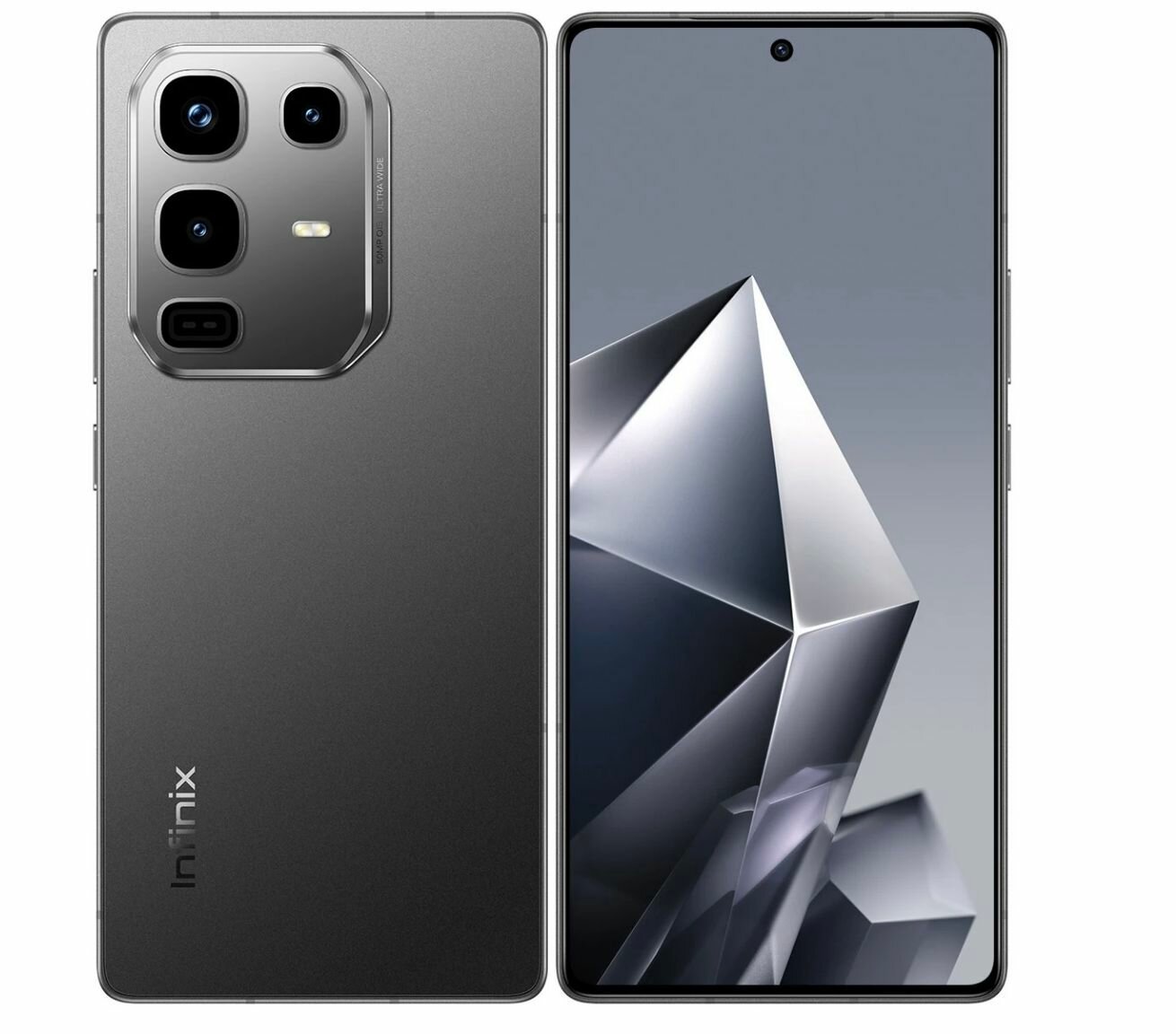 Смартфон Infinix Note 50 Pro 12/256 ГБ Ростест, Dual nano SIM, черный