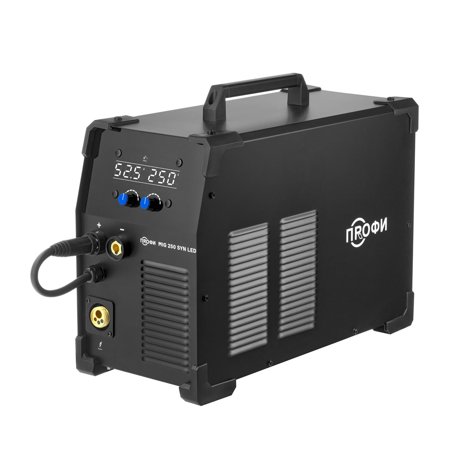 Синергетический сварочный аппарат сварог профи MIG 250 SYN LED