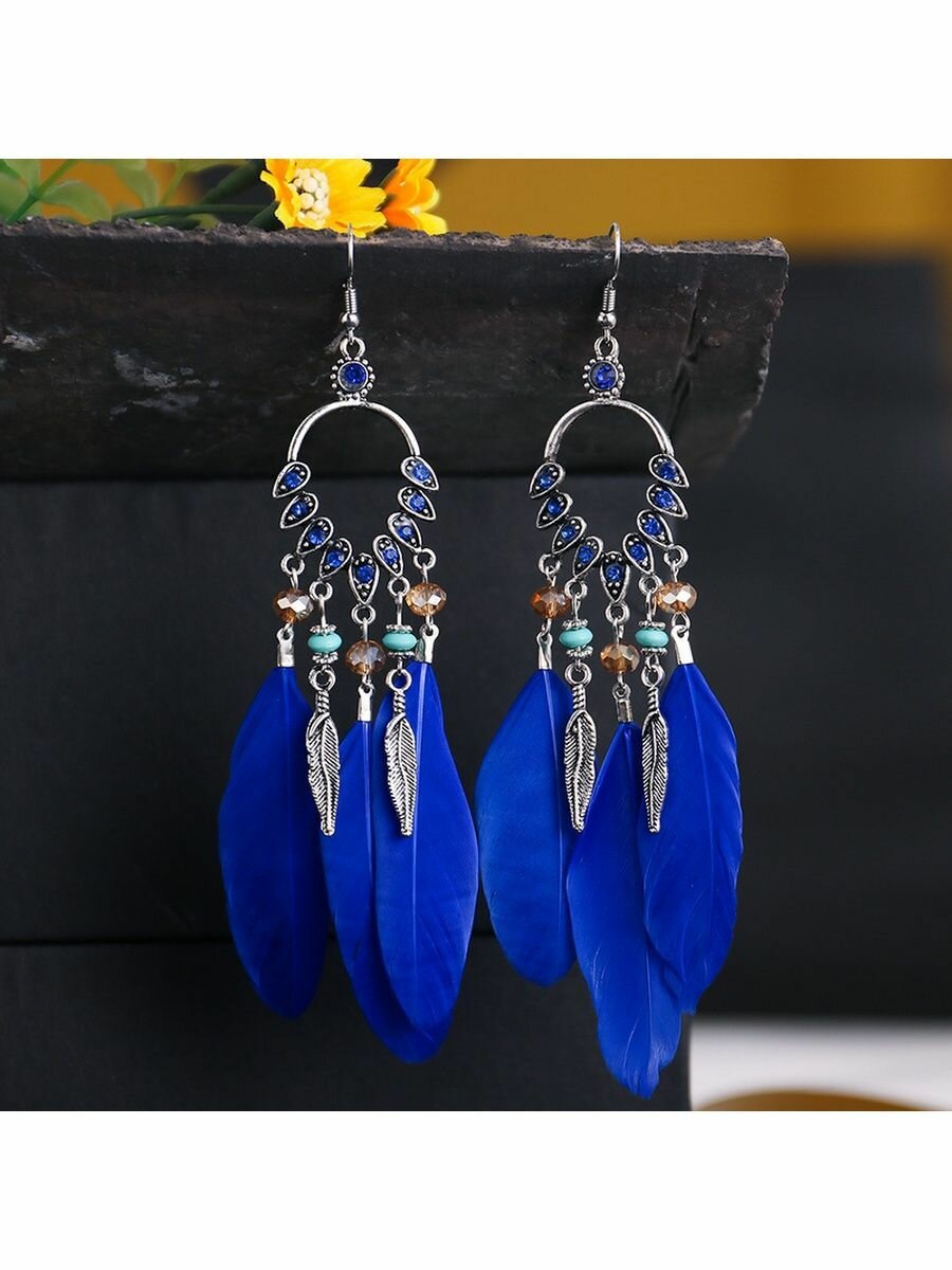 Серьги, дерево