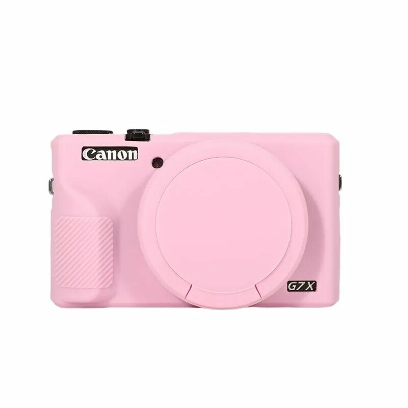 Защитный силиконовый чехол для фотоаппарата Canon Powershot G7X Mark III G7XIII G7XM3 G7X3 ультра-тонкая полимерная из мягкого качественного силикона