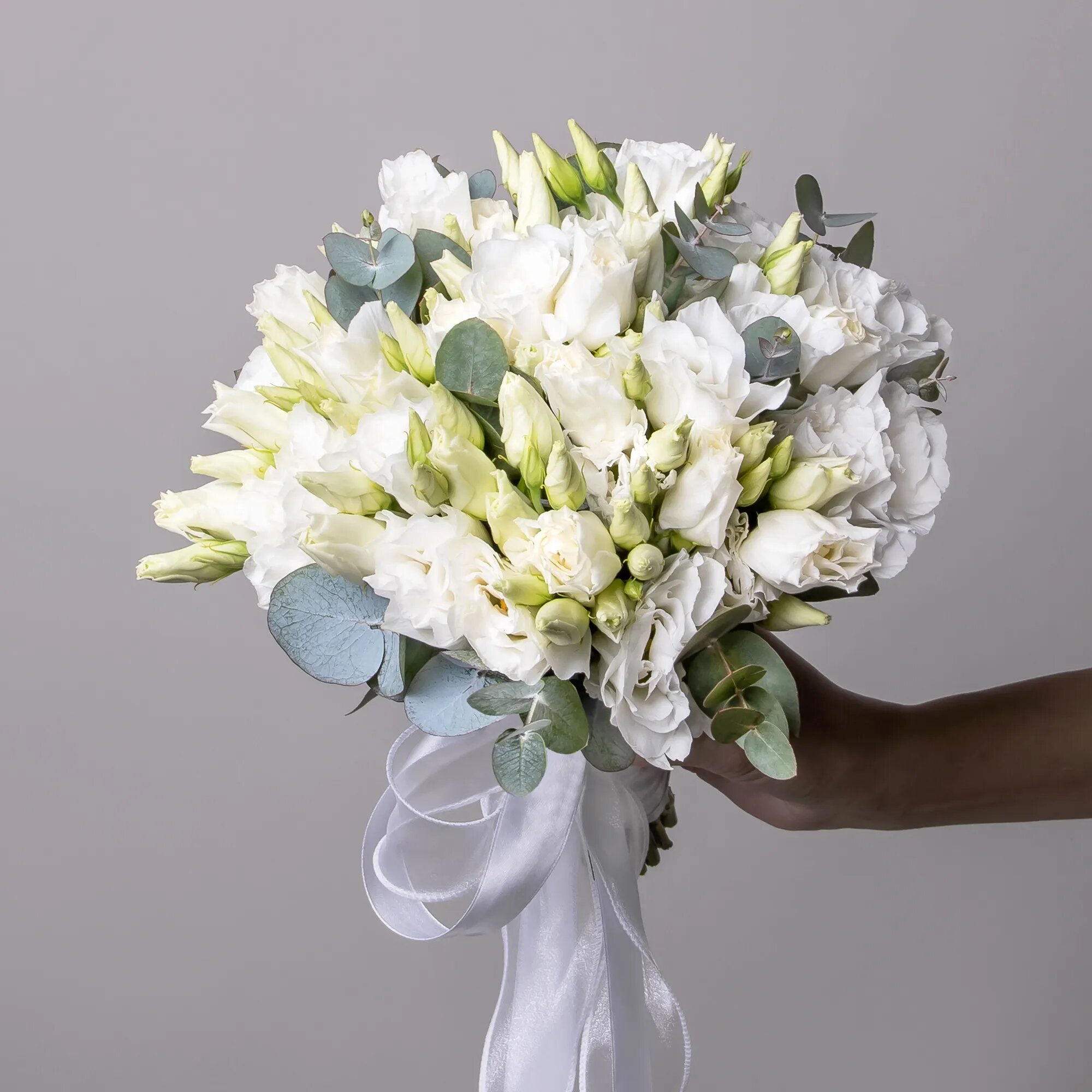 Букет цветов невесты 5 в коробке и аквабоксе от "Простоцветы"