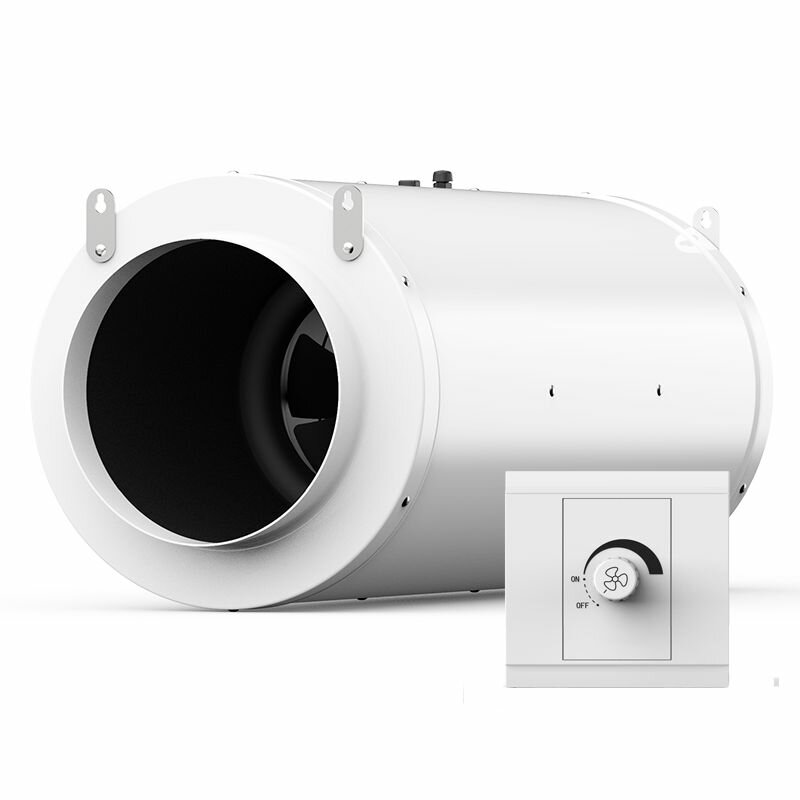 Тихий канальный EC-вентилятор ВКК 315 с глушителем и регулятором; 2987 m3/ч: SENSDAR; ШИМ